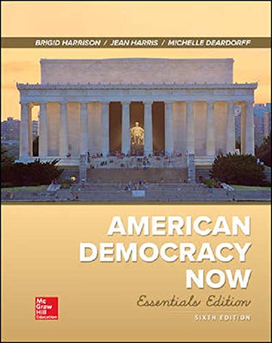 Amazon.com: American Democracy Now, Essentials: 9781260164657: Harrison ...