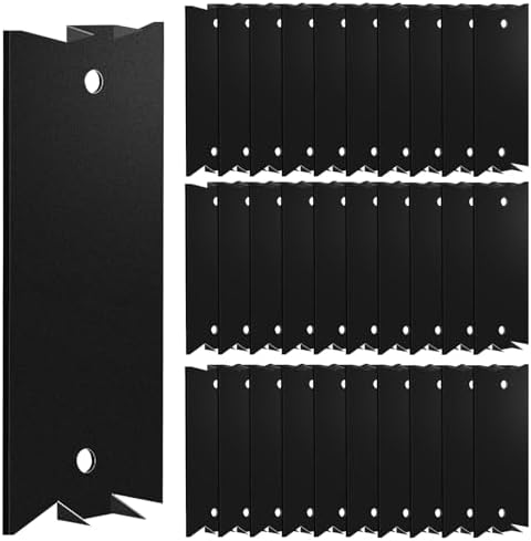 Amazon.com: Yuluoxiang 100pcs 6-Inch Black Cable Protector Plates for ...