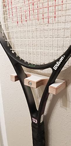 Clipboart 360 Tennis Racket Wall Mount Holder Wall Mounted Tennis Rack ...