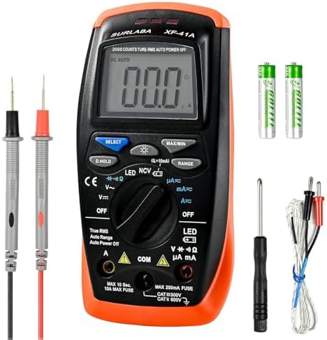 AstroAI Multimeter Digital Multimeter with DC AC Voltmeter and Ohm Volt ...