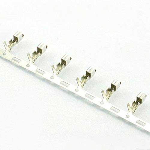 Davitu 20pc copper female SM2.54 Connector Crimp Terminal 2.54mm Wire ...