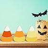 Amazon.com: Whaline 10Pcs Halloween Wooden Candy Corn Cutouts with Line ...