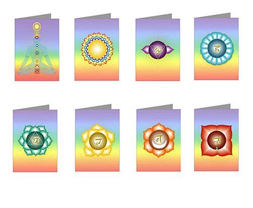 Rainbow Chakra Greeting Cards: Terry Satterthwaite: 0689076712521 ...