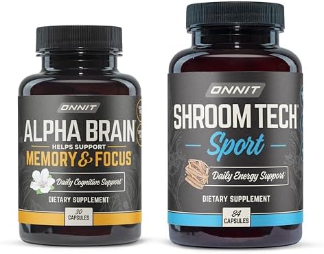 Amazon.com: ONNIT Premium Alpha Brain Bundle - Nootropic Brain ...