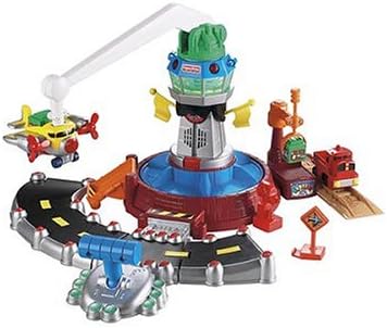 Amazon.com: GeoTrax Coastal Winds Airport : Toys & Games