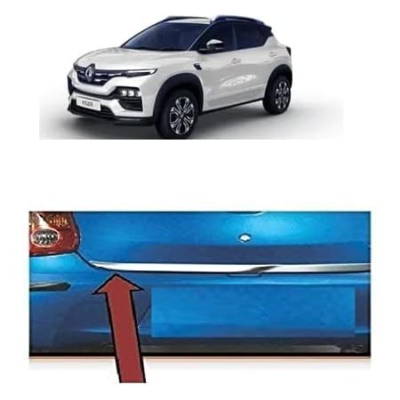 AutoMoto Car Exterior Rear Lower Diggi Garnish Chrome Trim in Stainless ...