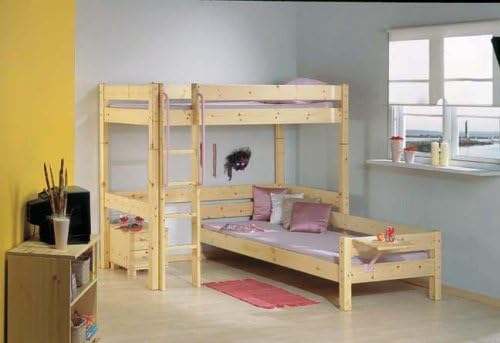 Amazon.com: Thuka Maxi 28 Highbed with Single bed beneath