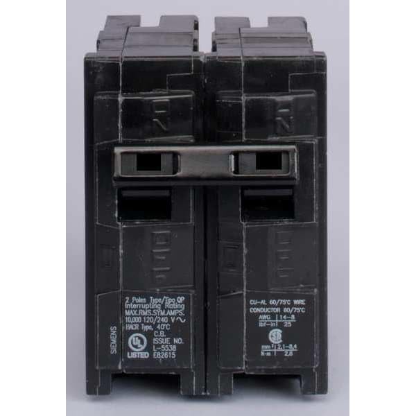 Snapklik.com : Q290 90-Amp Double Pole Type QP Circuit Breaker