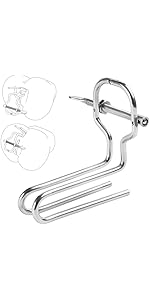 Amazon.com: Anal Ball Plugs Large Glass Butt Plugs with Metal Safety ...