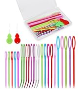 Amazon.com: Bupete 25 Pcs Yarn Needles Set, Including Crochet Needles for Yarn, Plastic Large ...
