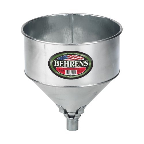 Amazon.com: Behrens Silver 11-7/8 in. H Steel 256 oz. Funnel : Home ...