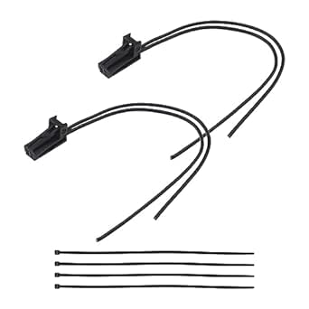 Amazon.com: SING F LTD 2PCS Car 2 Pin Male Electronic Connector Wire ...