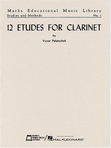 Amazon.com: 12 Etudes for Clarinet: Clarinet Method: 9780793552719 ...