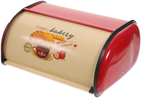 Amazon.com: Breadbox For Kitchen Countertop | Bread Bin Stainless Steel ...