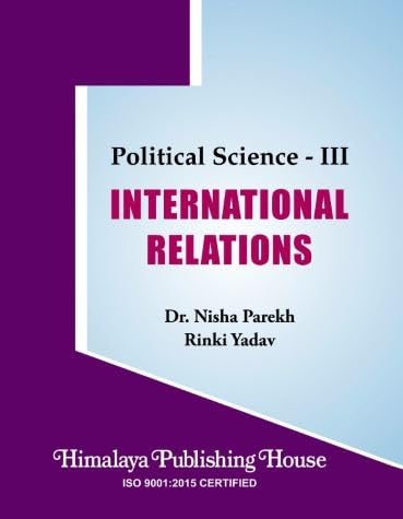 Buy Political Science – III International Relations Book Online at Low ...