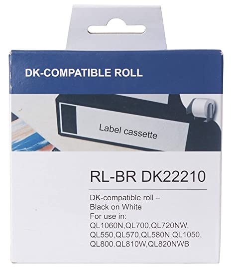 OfficeSmartLabels Brother Labels Compatible DK2210 DK-2210 Labels ...
