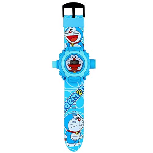 ADAMO Digital 24 Images Doraemon Projector Watch for Kids Boys Watch ...