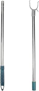 Amazon.com: Kichvoe Reach Pole Hook Retractable Clothesline Prop ...