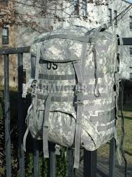 Amazon.com: MOLLE II Large Rucksack ACU With Shoulder Straps Belt ...