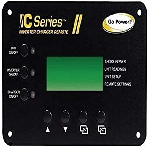 Amazon.com: GO POWER GPICR12 Inverter Charger Remote : Automotive