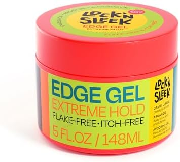 Amazon.com : LOCK'N SLEEK Edge Gel, Extreme Hold Edge Control Briding ...
