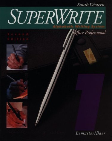 SuperWrite: Alphabetic Writing System, Office Professional, Volume One ...
