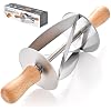 Amazon.com: Stainless Steel Croissant Cutter, Irregular Roller Cutter ...
