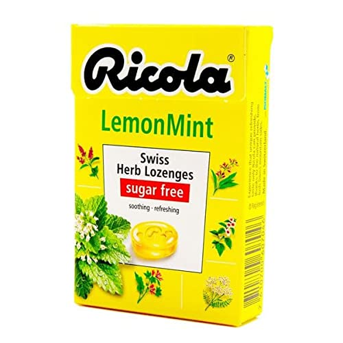 Amazon.com: Ricola Lemon Mint Kosher Sugar Free Pack of 3 : Grocery ...