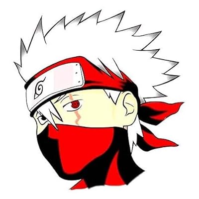 Buy Naruto Kakashi Peeker Anime Peeking Personality - Sticker Graphic ...