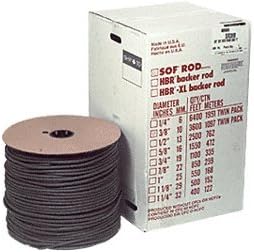 Gray 7/8" Sof Rod - 850 ft Bulk Roll - Hardware Sealers - Amazon.com