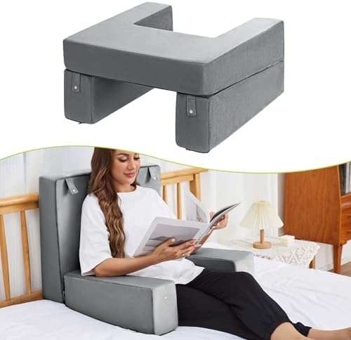 Amazon.com: cooloo8 Lap Desk Pillow, Reading pillow for Lap, Work ...