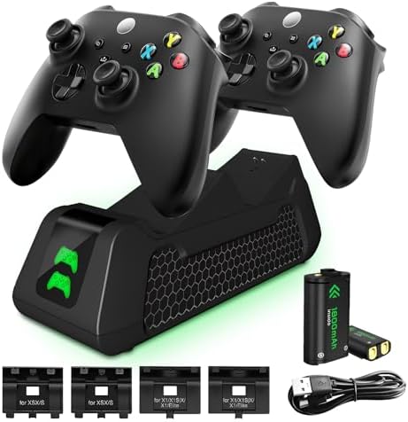 YRBOGJ Charger for Controller, Charging and Play Kit Xbox Series S/X ...