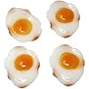 Amazon.com: Honbay 4PCS Lifelike Artificial Fried Eggs PVC Resin Fake ...
