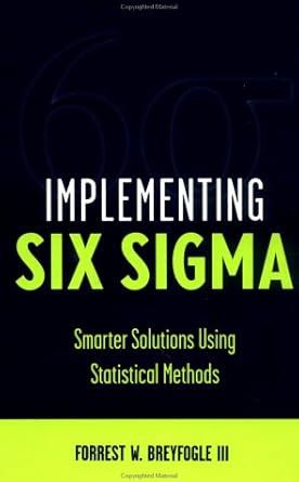 Amazon.com: Implementing Six Sigma: Smarter Solutions Using Statistical Methods: 9780471296591 ...