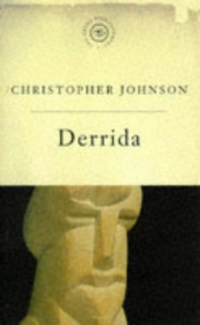 DERRIDA: THE SCENE OF WRITING., (THE GREAT PHILOSOPHERS).: Johnson ...