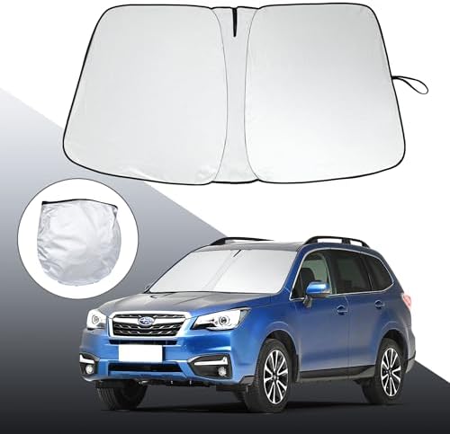 Amazon.com: JJMY Car Windshield Sun Shade for Subaru Forester 2015 2016 ...