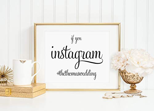 Instagram Hashtag Sign
