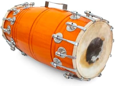 Amazon.com: 14 Inch Medium Handmade Wooden & Leather Classical Indian ...
