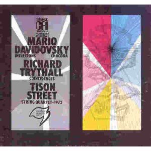 Mario Davidovsky, Tison Street, Richard Trythall, Concord String ...