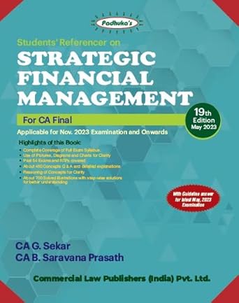 Amazon.in: Buy Students Referencer On Strategic Financial Management ...