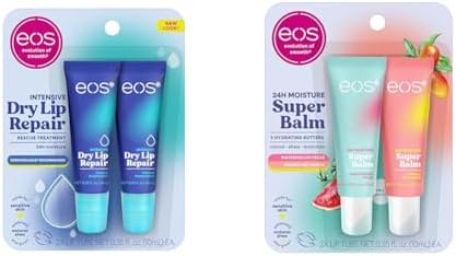 Amazon.com : eos The Hero Lip Repair, Extra Dry Lip Treatment, 24HR ...