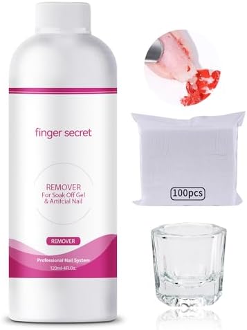 Amazon.com : Nail Polish Remover 4Fl.Oz Nail Polish Remover Kit ...