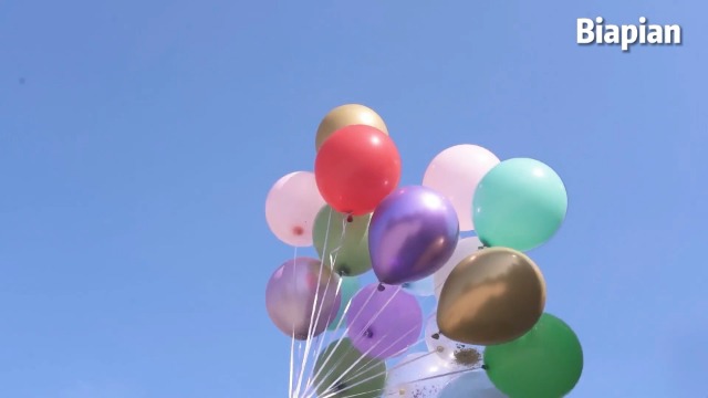 Real Balloons Background