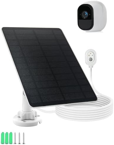 Amazon.com : 6V 5W Arlo Solar Panel for Arlo Pro 3 Camera/Arlo 4/ Pro 3 ...