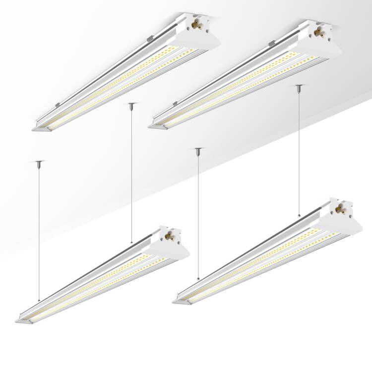 Led Shop Lights For Workshop 4ft, New Upgrade Hanging/Surface Mount 4 ...