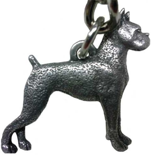 Amazon.com: Pewter Boxer Keychain : Automotive