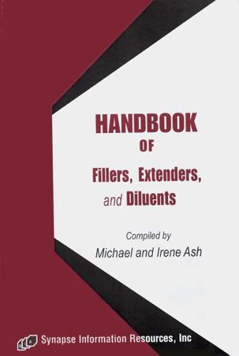 Amazon.com: Handbook of Fillers, Extenders, and Diluents: 9781890595135 ...