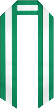 Amazon.com: Generic Graduation Stole Sash Scarf Nigeria Nigerian Flag ...
