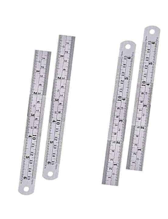Zegel Heavy Duty Steel Pocket Scale Ruler 6 Inch 15 | Desertcart INDIA
