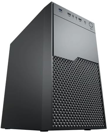 Enterprise Black Office Business PC Case, Micro ATX, 12cm Fan, Mesh ...